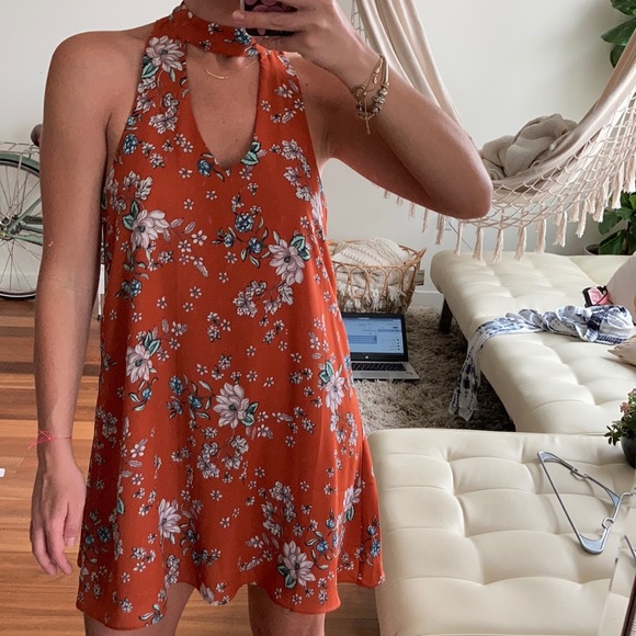 Free People | Dresses | Floral Keyhole Dress | Poshmark